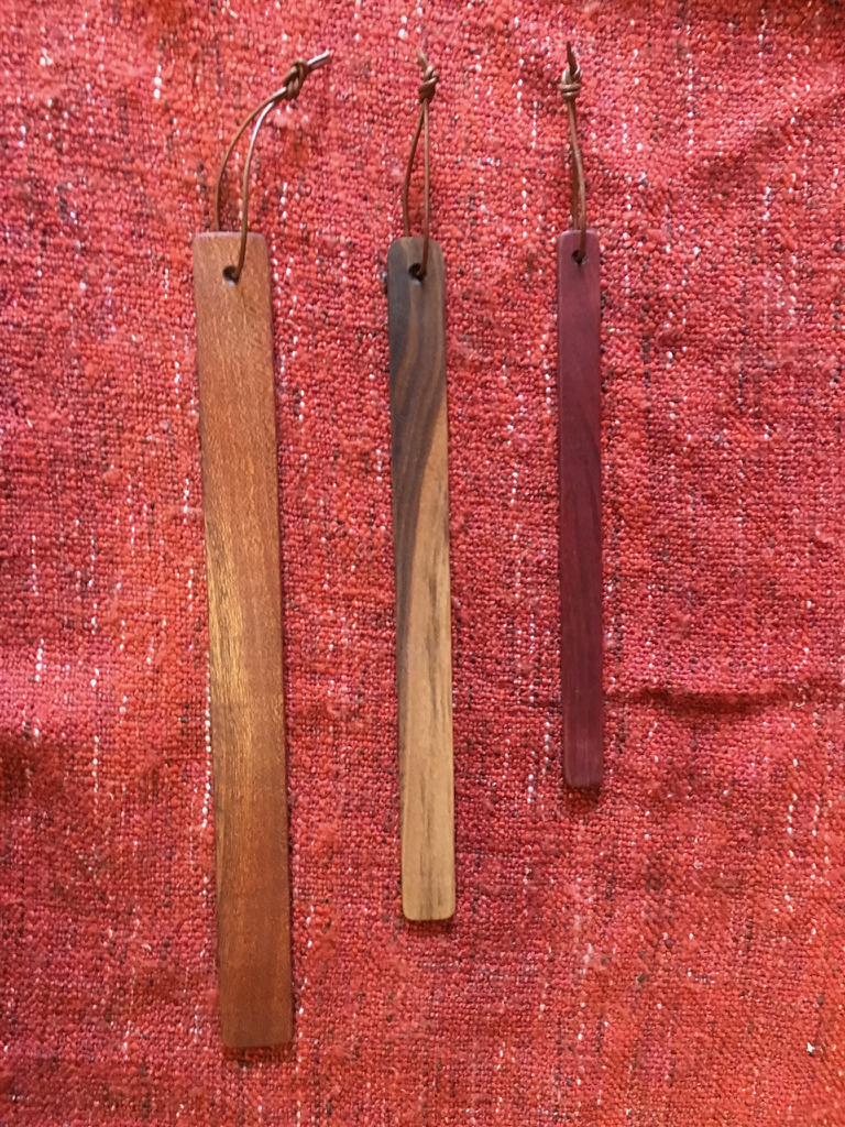 Hardwood slap stick set - Carved Kink