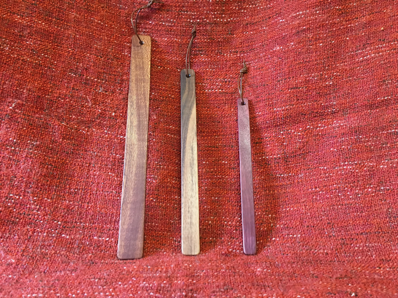 Hardwood slap stick set - Carved Kink